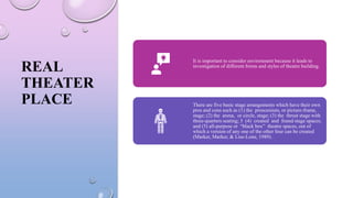 Trifles directorial proposal Theatre | PPTX