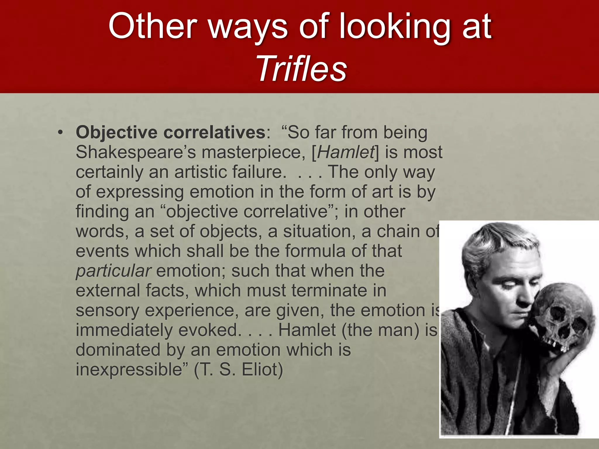 Trifles presentation patton | PPTX