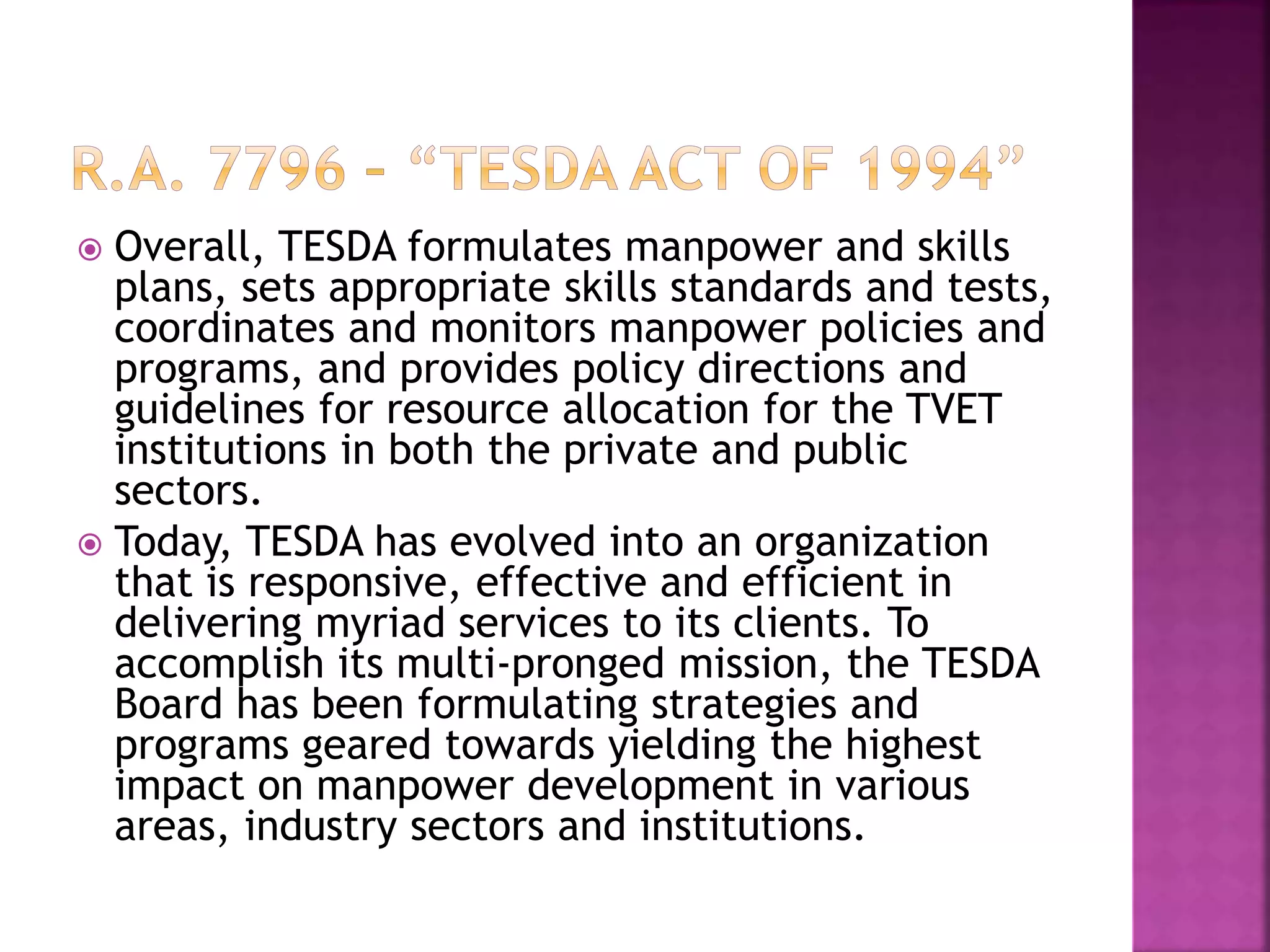 Trifocalization of Philippine Education System | PPTX