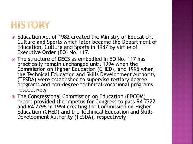 Trifocalization of Philippine Education System | PPTX