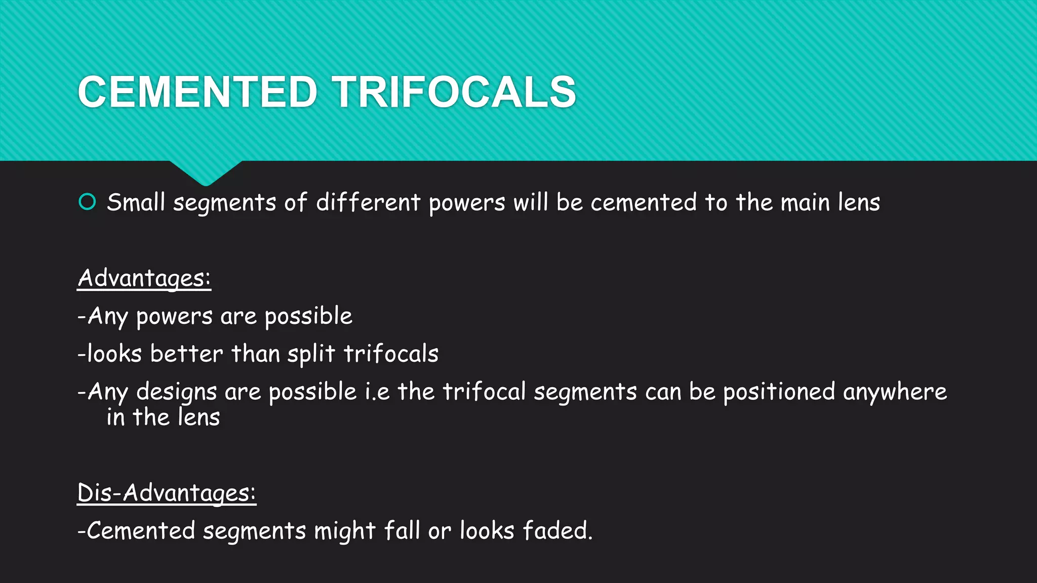 Trifocals | PPTX