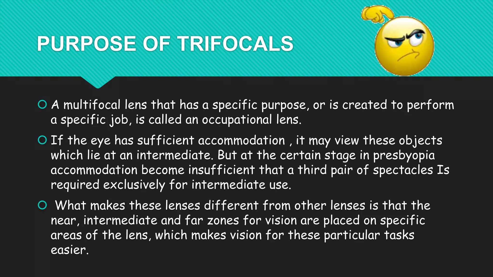Trifocals | PPTX