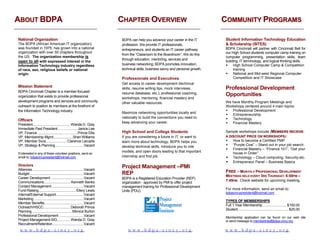 Trifold Brochure: BDPA Cincinnati | PDF