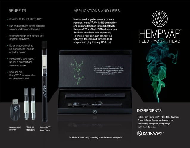 Hemp Vap- CBD Hemp Oil Vaporizer Pen | PDF