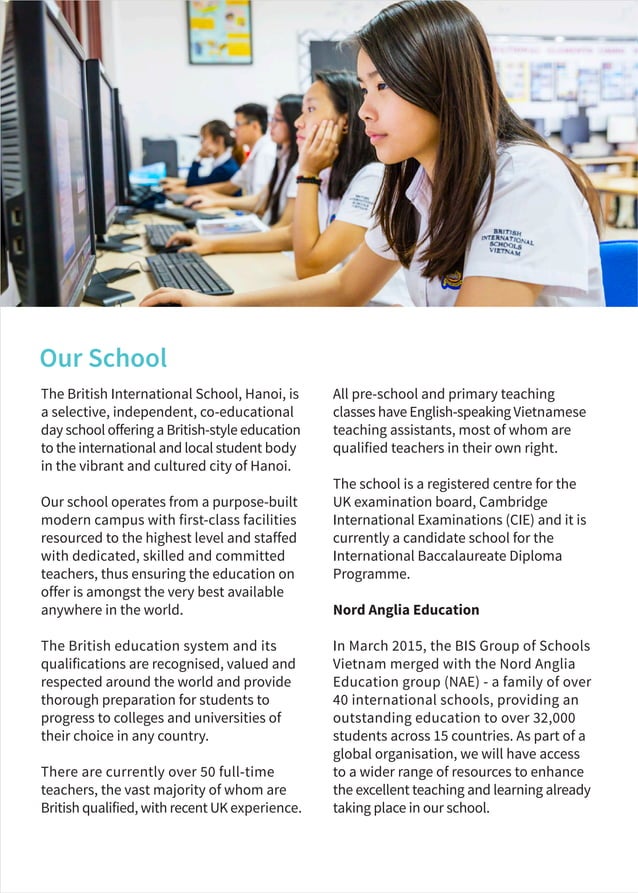 British International School Hanoi | PDF