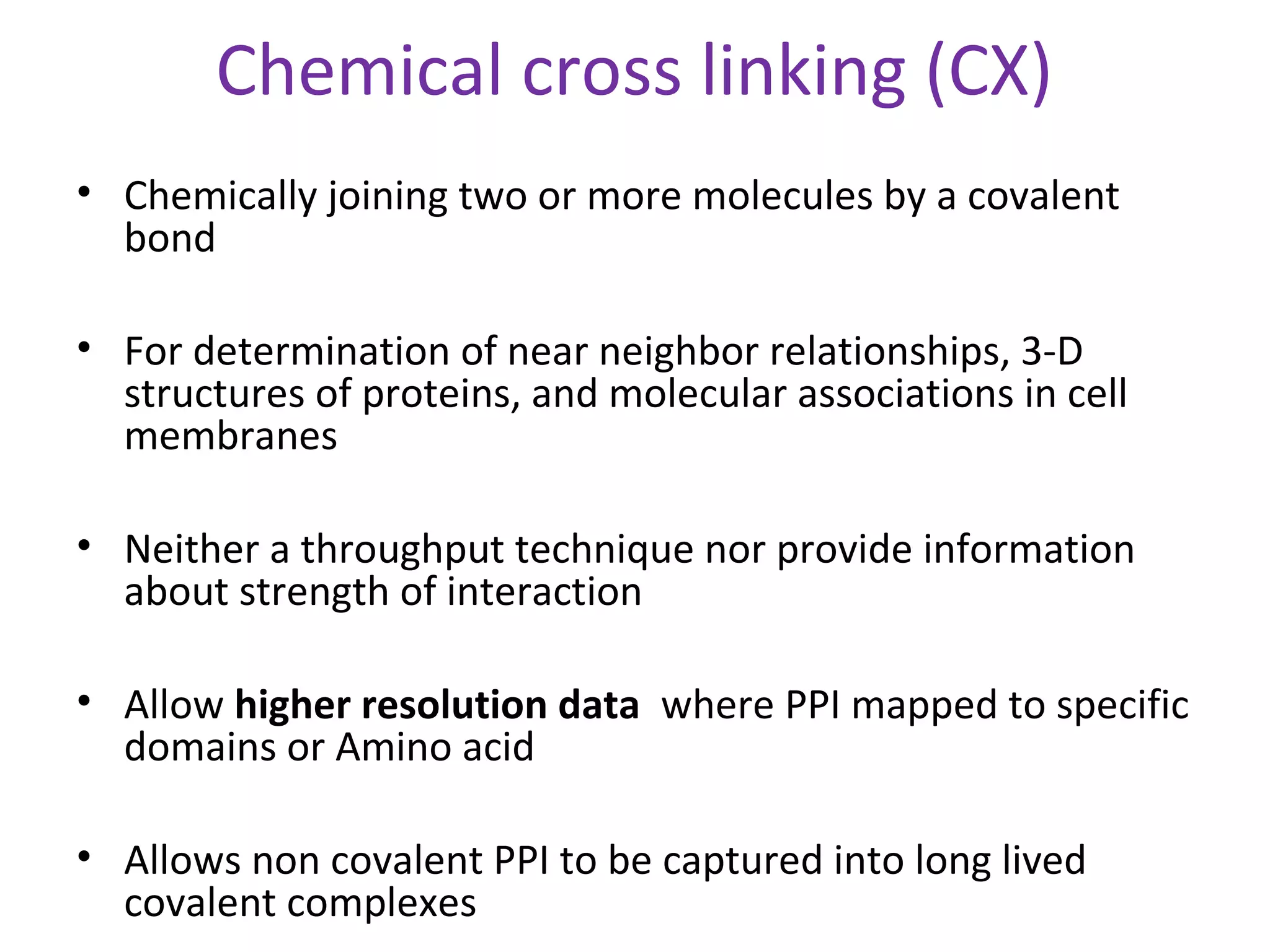 Trifunctional cross linker | PPT