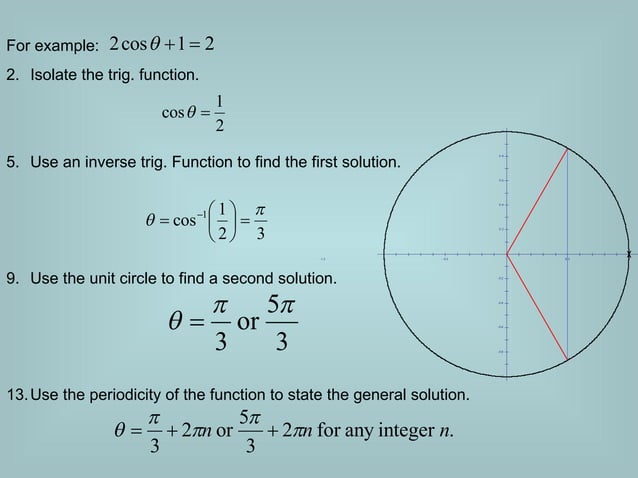 Trig Equations For Upload | PPT