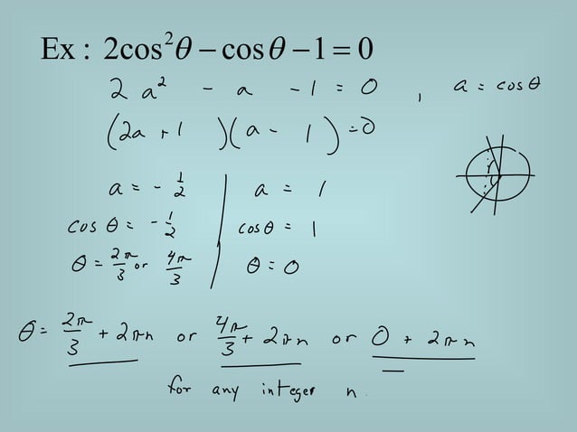 Trig Equations For Upload | PPT