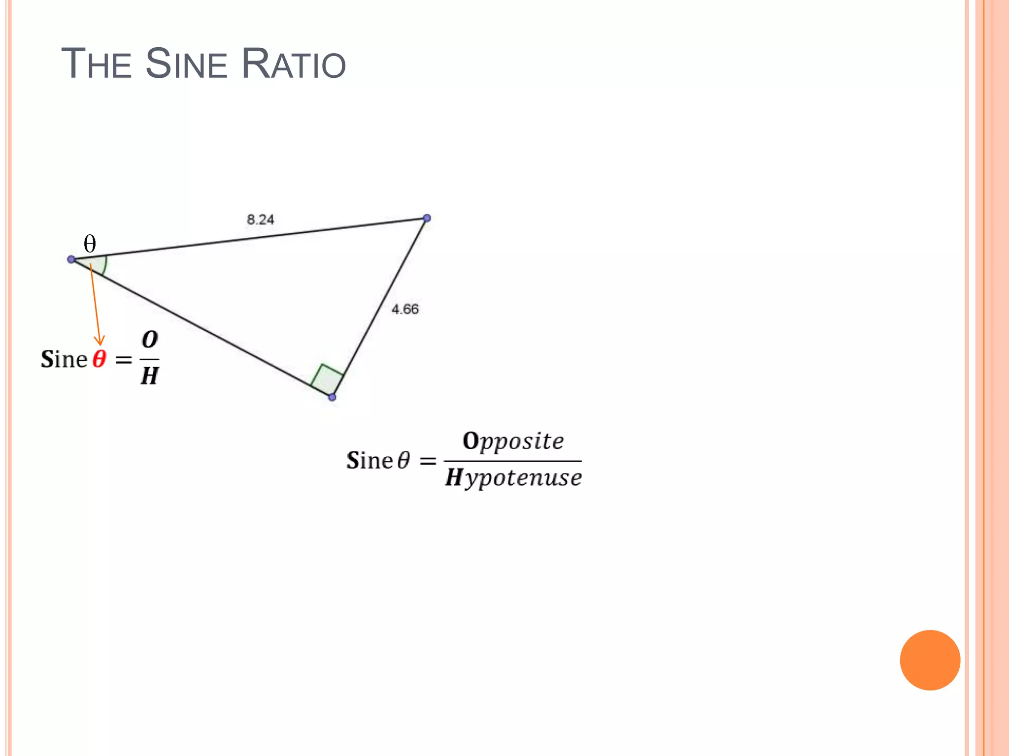 Trig 1 lesson 4 sine | PPTX