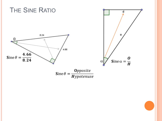 Trig 1 lesson 4 sine | PPTX