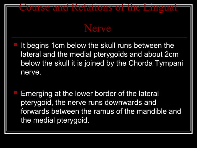 Trigeminal Nerve (Mandibular Division) Introduction | PPT | Death ...