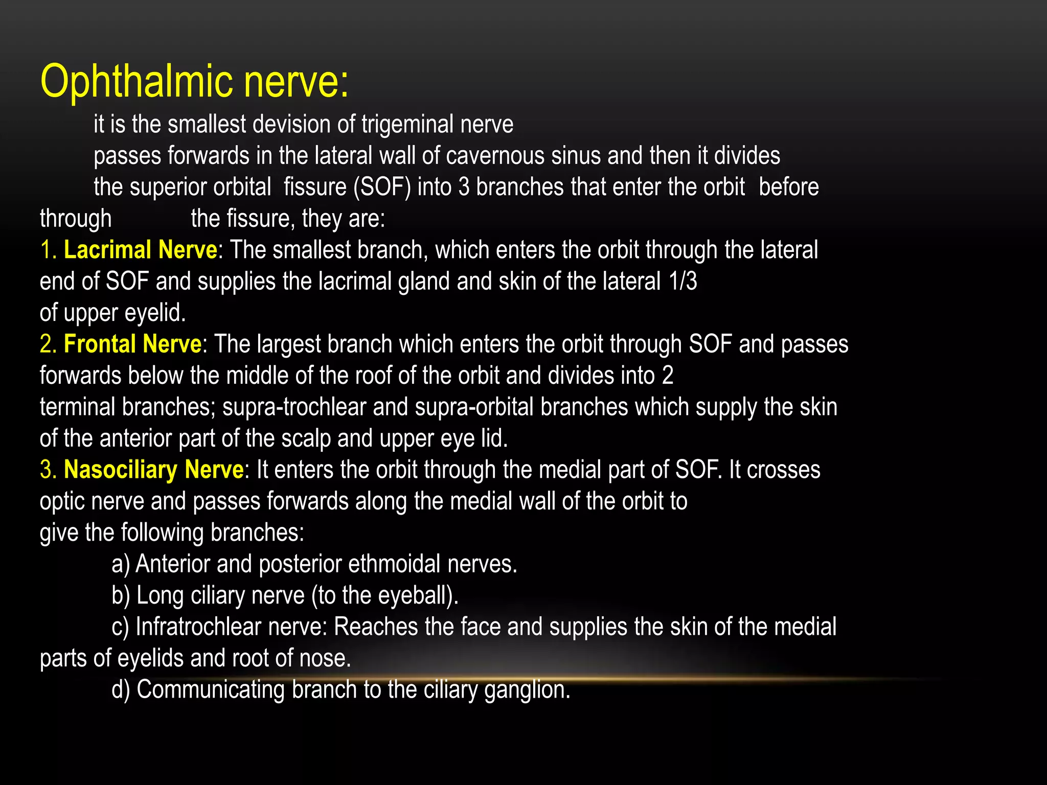 Trigeminal | PPTX | Ear, Nose and Throat Conditions | Diseases and ...
