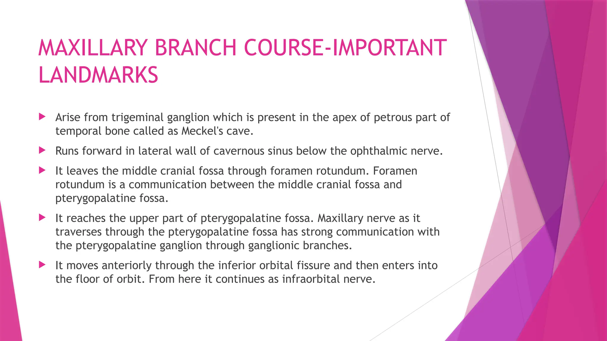 TRIGEMINAL NERVE AND ITS COURSE OF PATH IN SKULL | PPTX