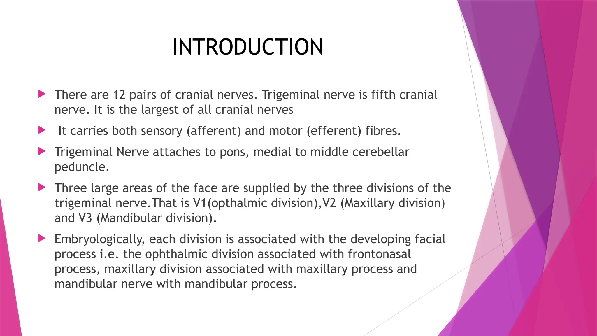 TRIGEMINAL NERVE AND ITS COURSE OF PATH IN SKULL | PPTX