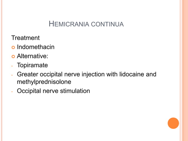 Trigeminal Autonomic Cephalalgias | PPTX