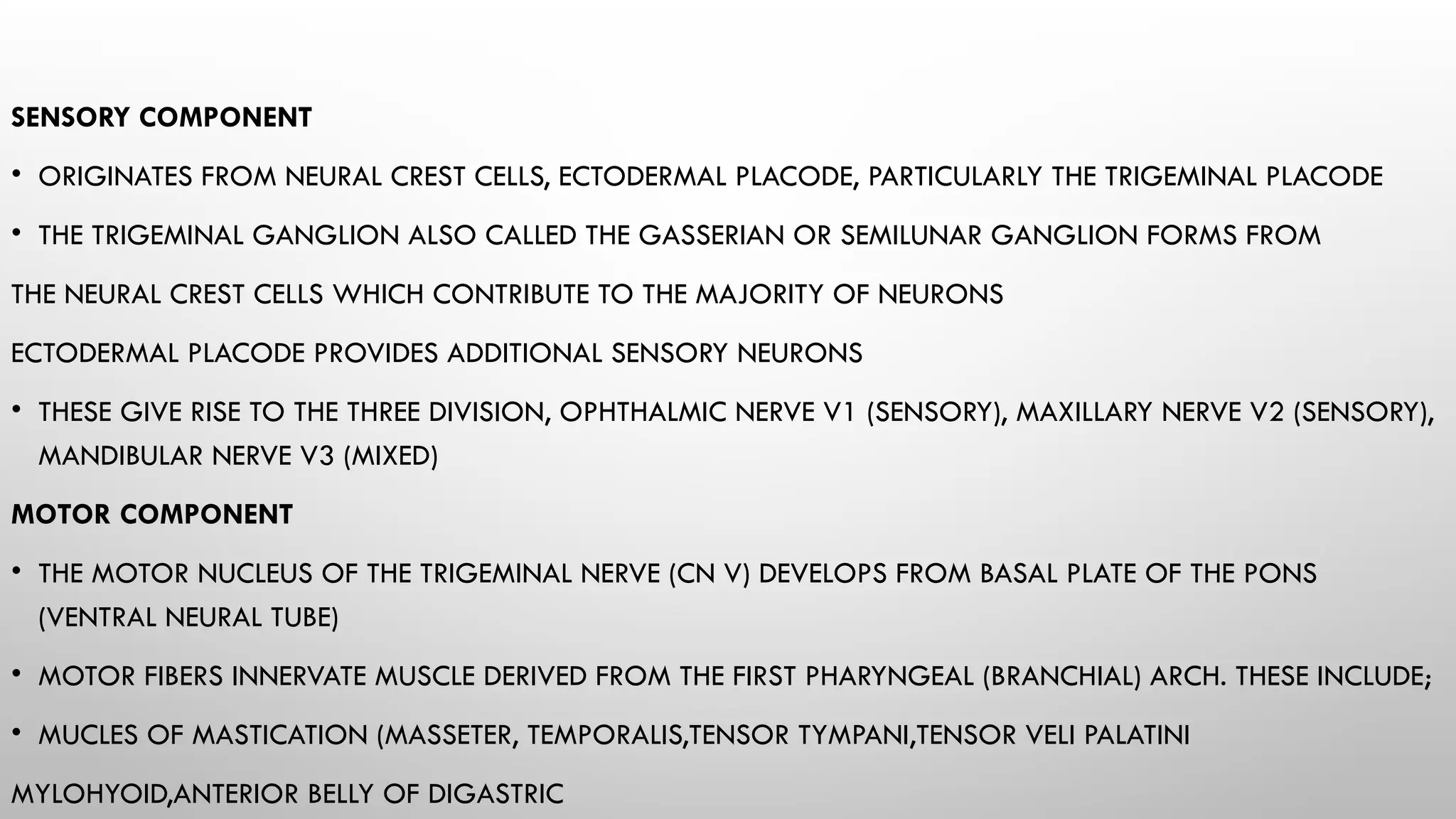 Cranial nerves - TRIGEMINAL nerve FINALpptx | PPTX
