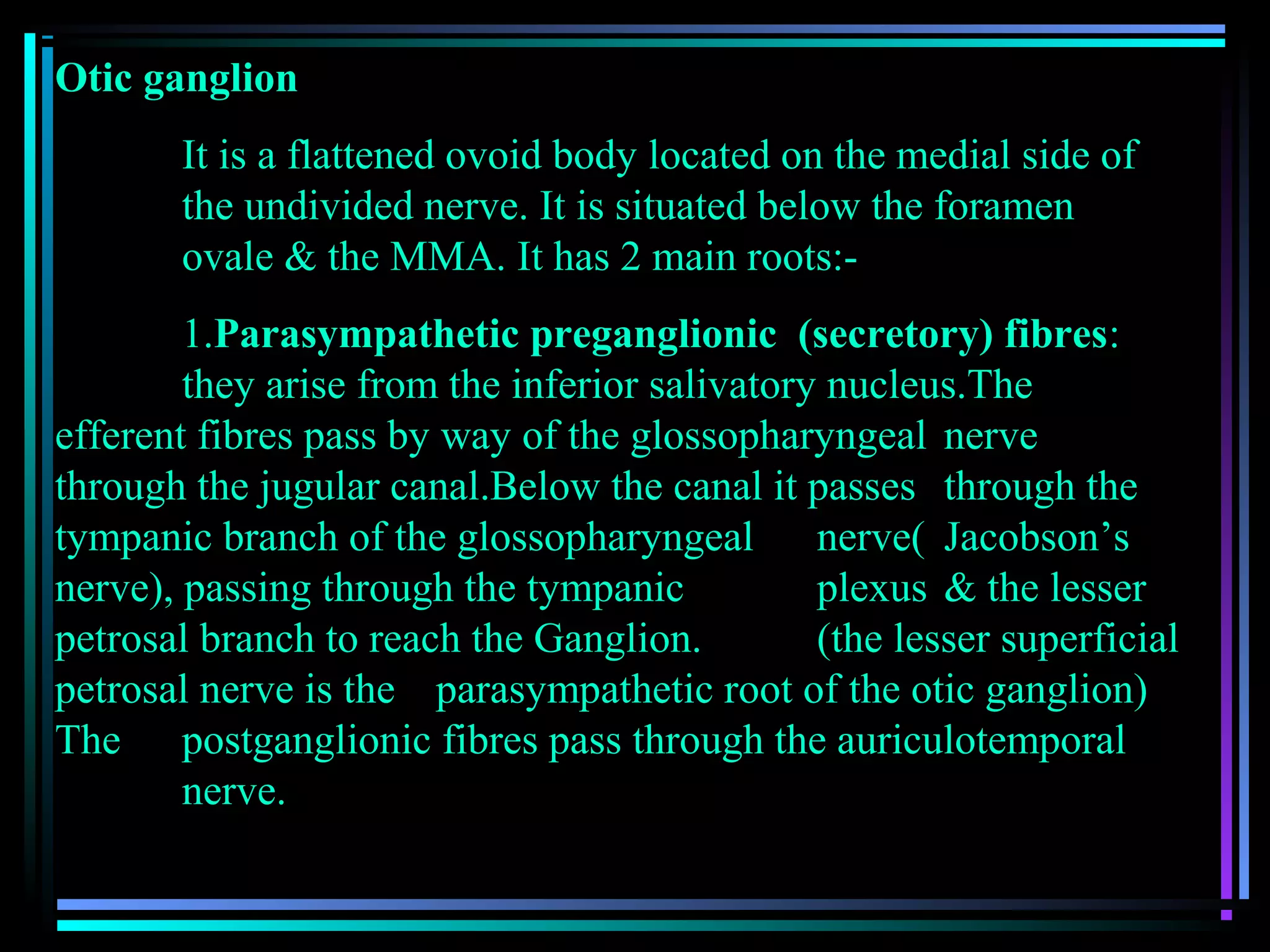 Trigeminal nerve | PPT