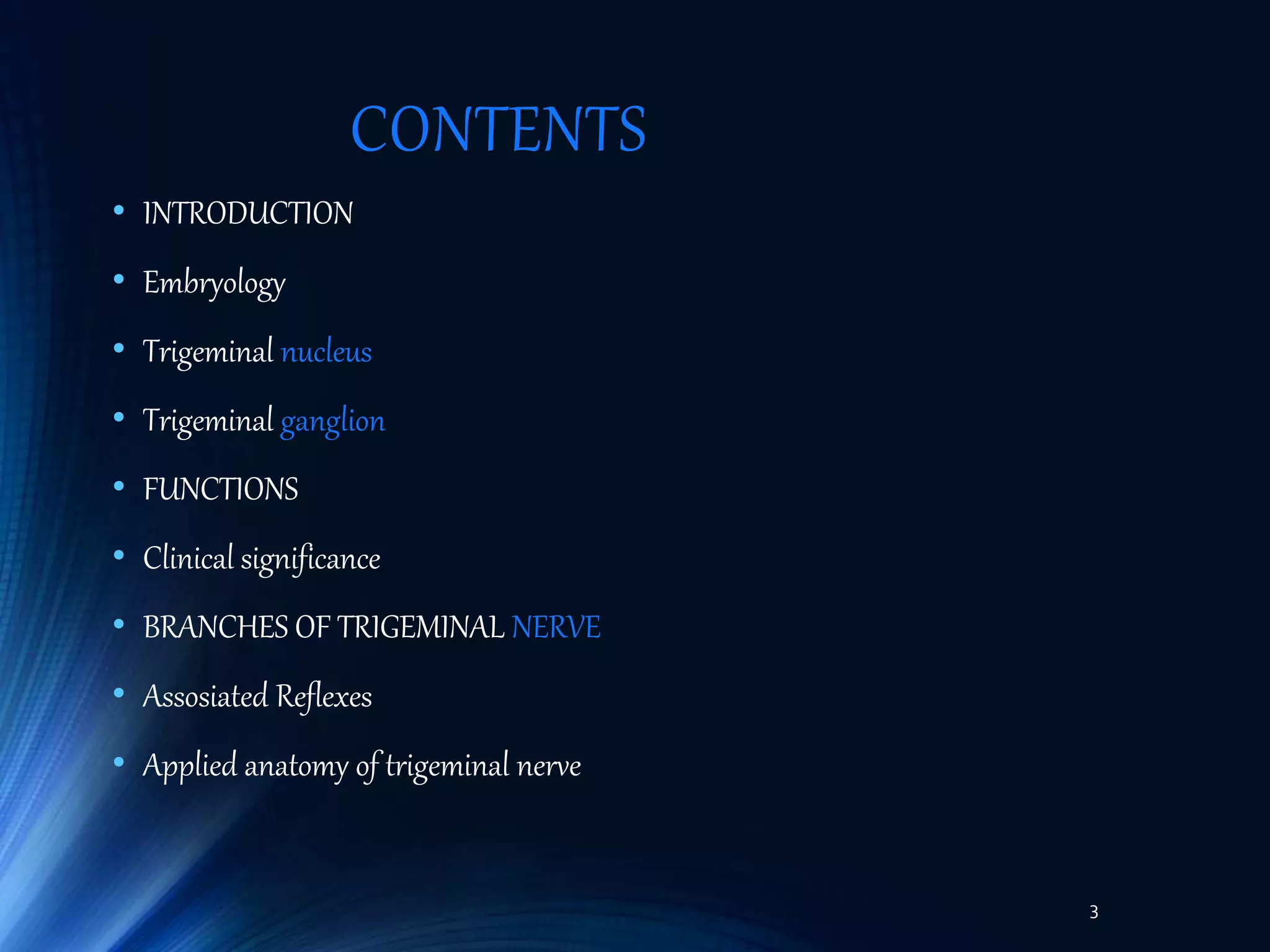 Trigeminal nerve | PPTX