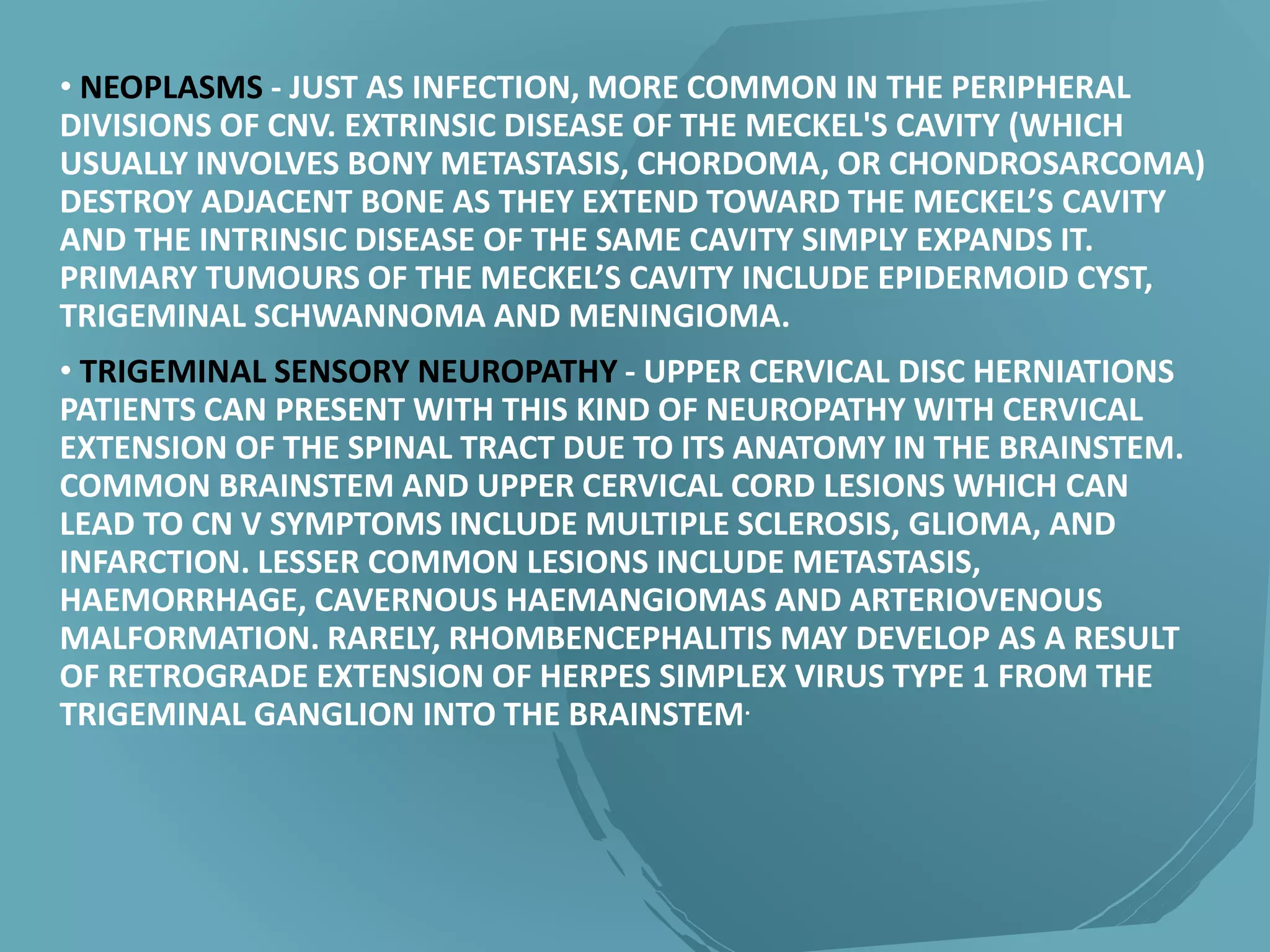 Trigeminal nerve | PPTX