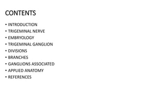 Trigeminal nerve | PPTX