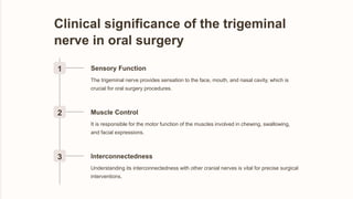 anatomy of trigeminal nerve.pptx by dr. payal | PPTX