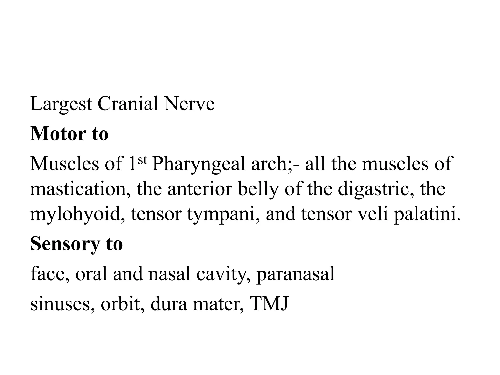 TRIGEMINAL NERVE and its course intracranially.pptx