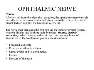 TRIGEMINAL NERVE and its course intracranially.pptx