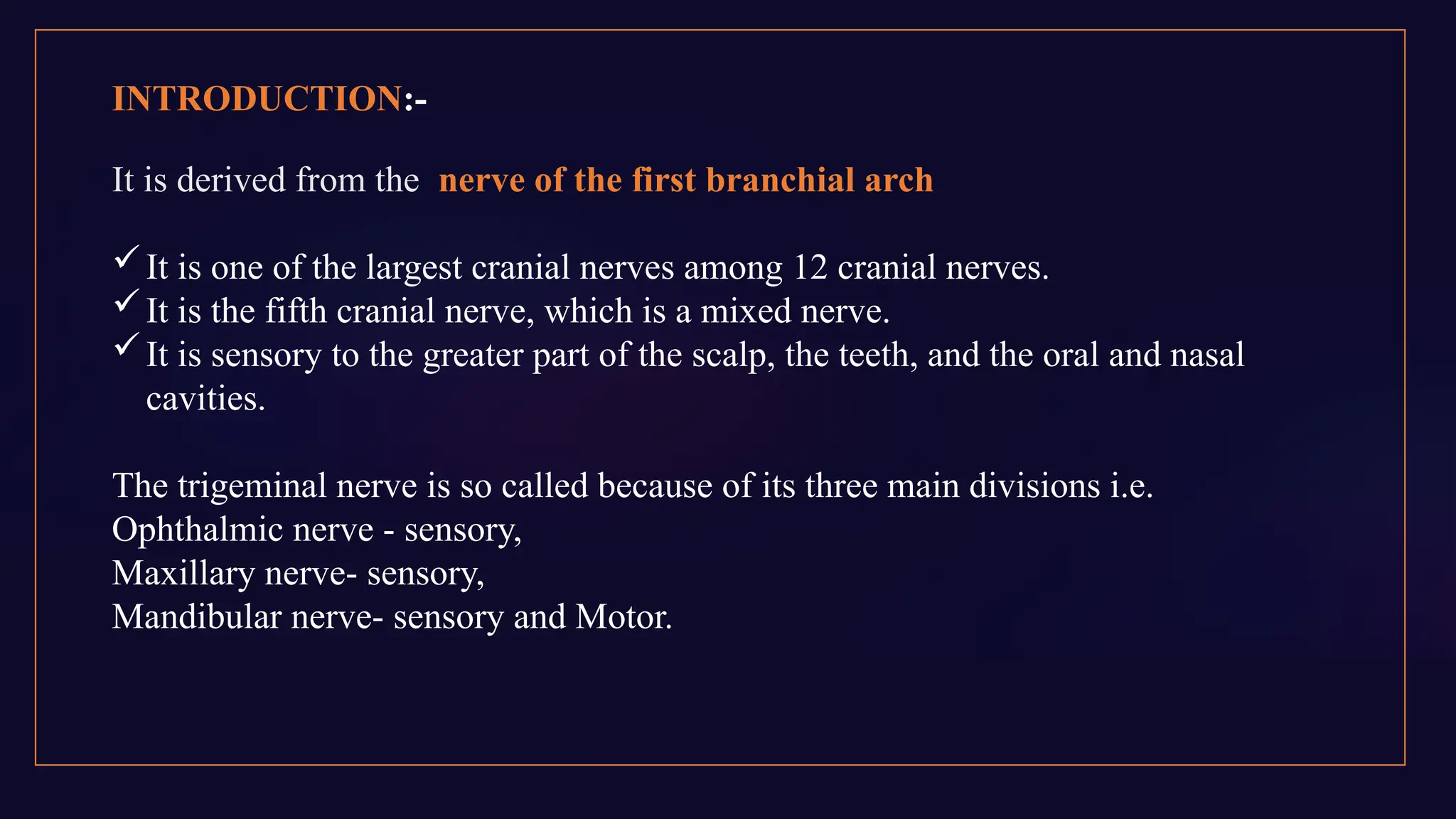 trigeminal nerve and its prosthodontics consideration.pptx