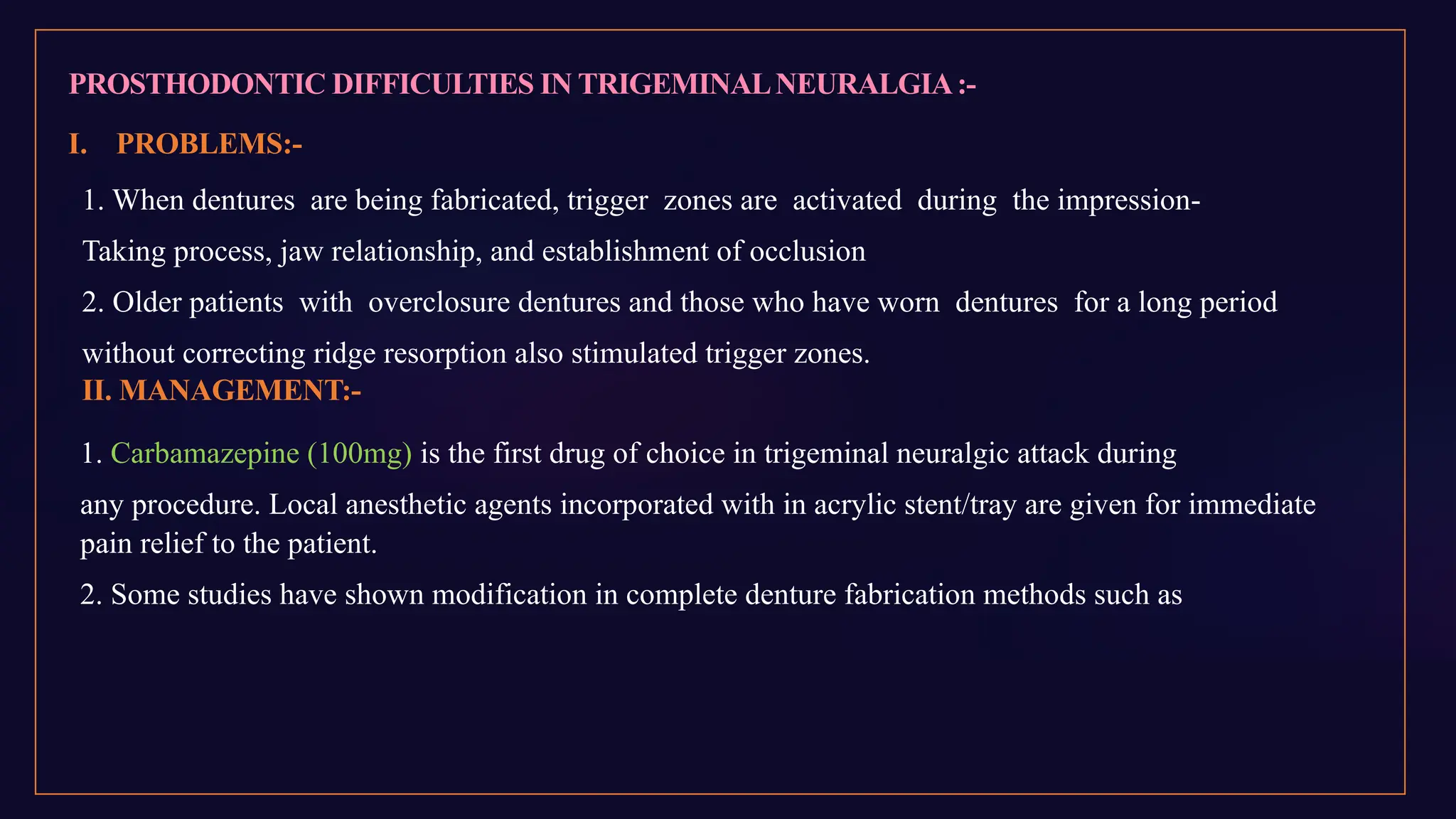 trigeminal nerve and its prosthodontics consideration.pptx