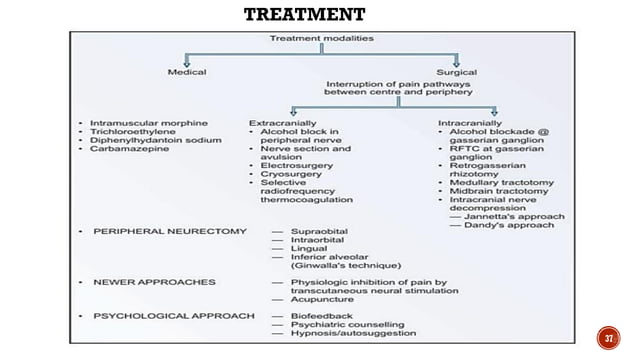 TRIGEMINAL NERVE/Neuralgia/5th cranial nerve | PPT