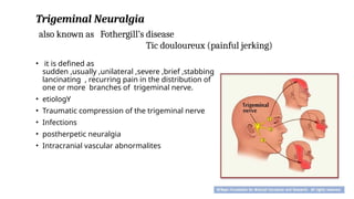 TRIGEMINAL NERVE - FIFTH CRANIAL NERVE.pptx