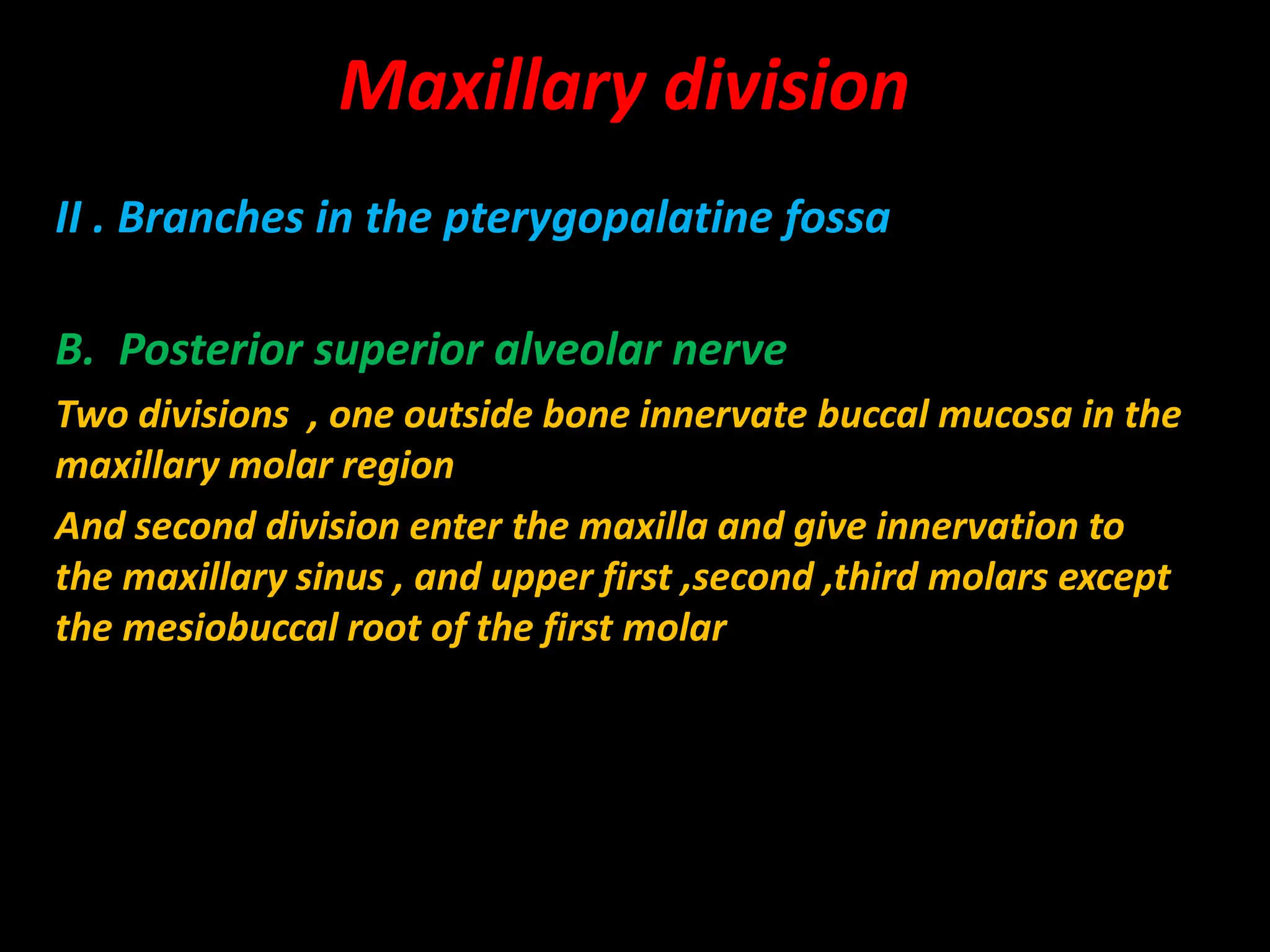 Trigeminal nerve anatomy | PPTX