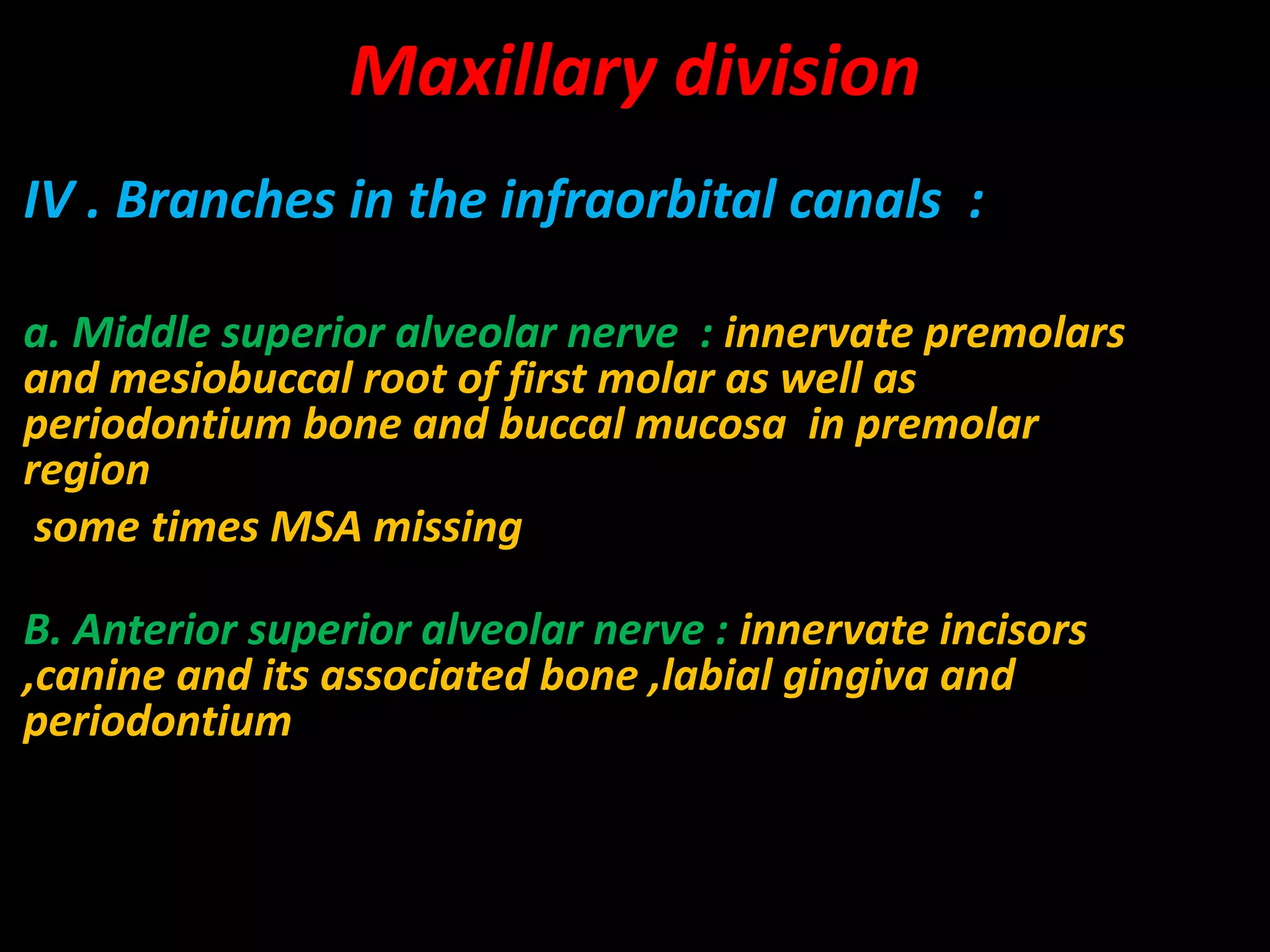 Trigeminal nerve anatomy | PPTX