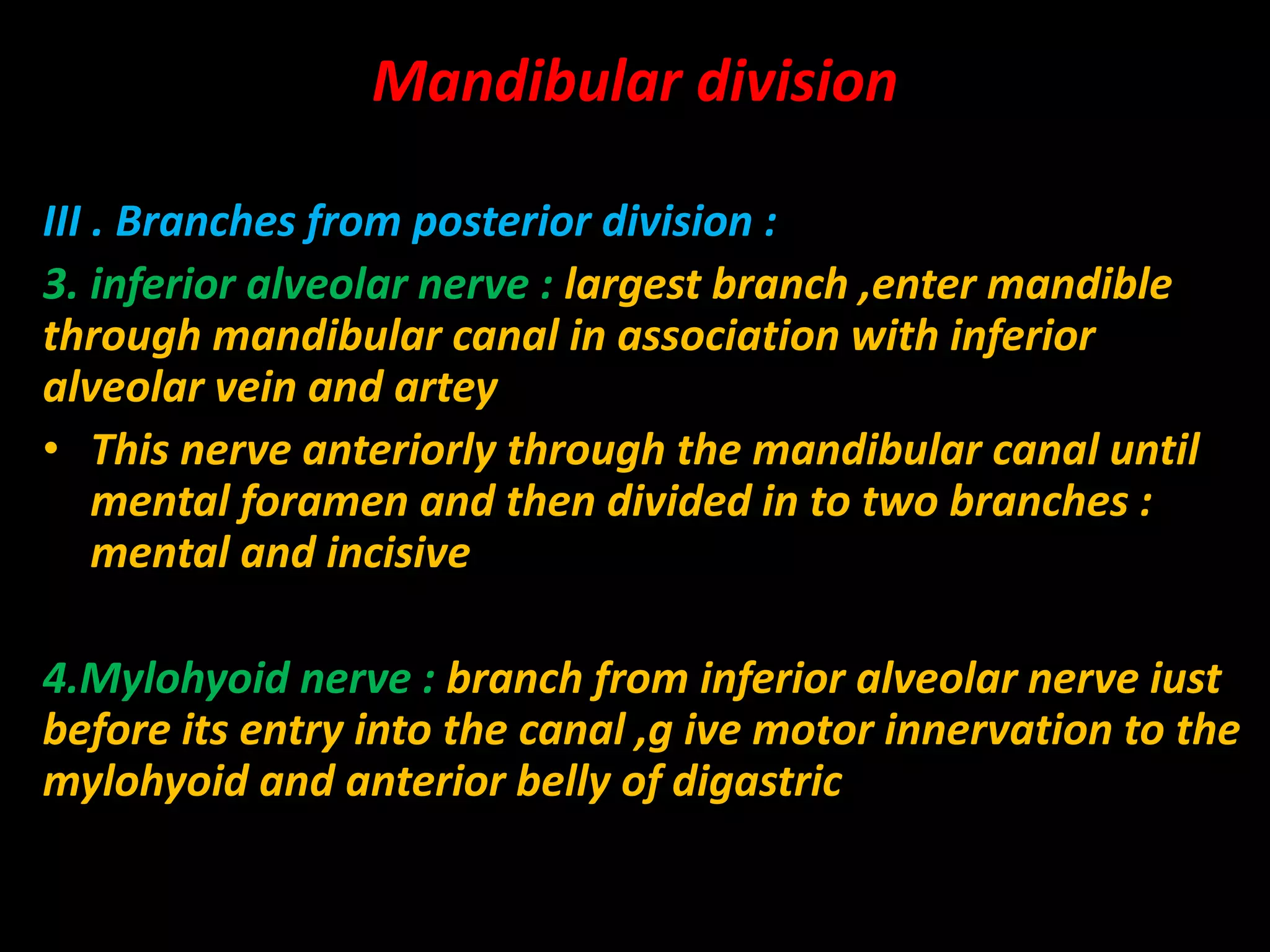 Trigeminal nerve anatomy | PPTX