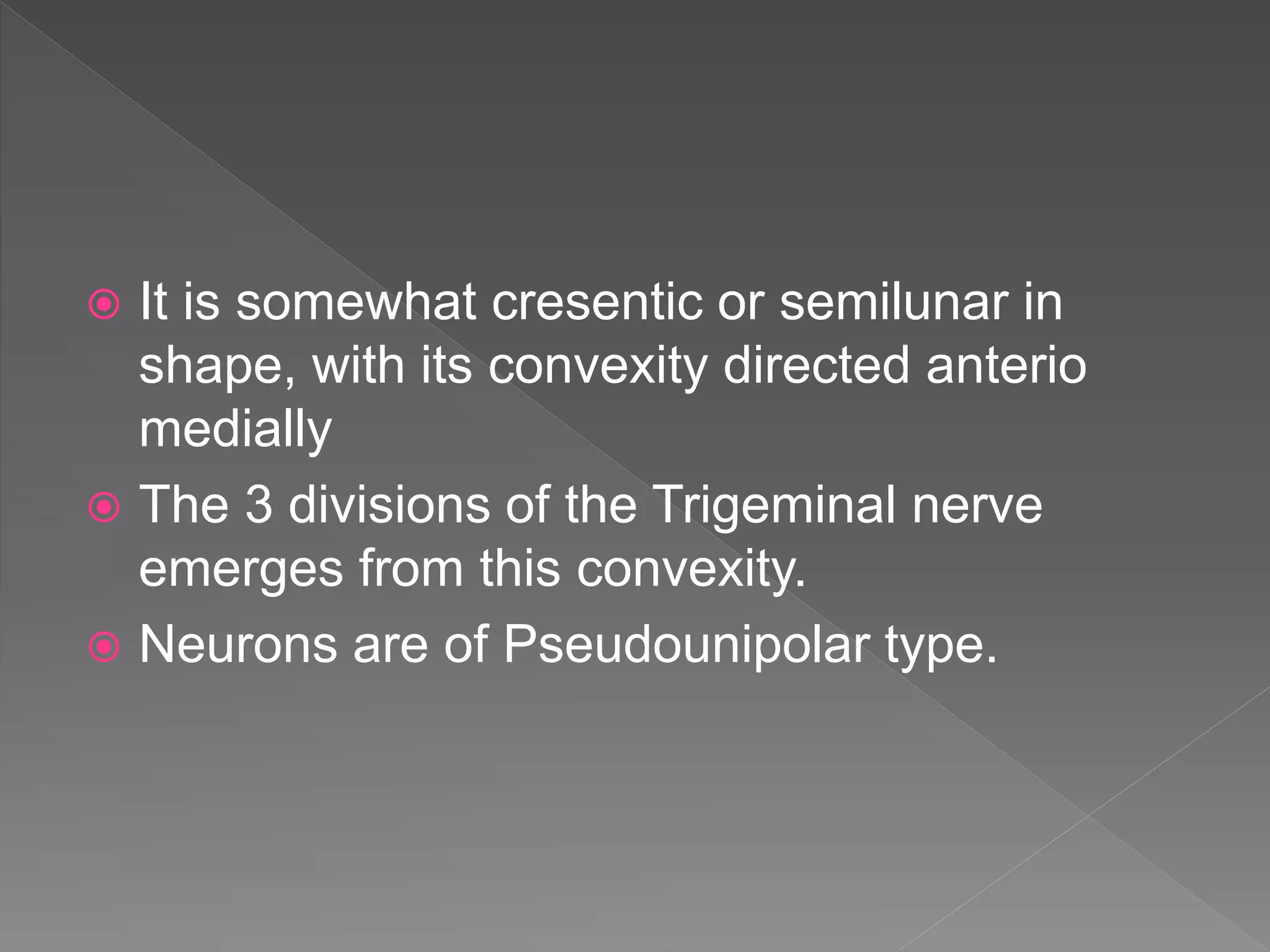 Trigeminal nerve ppt | PPTX