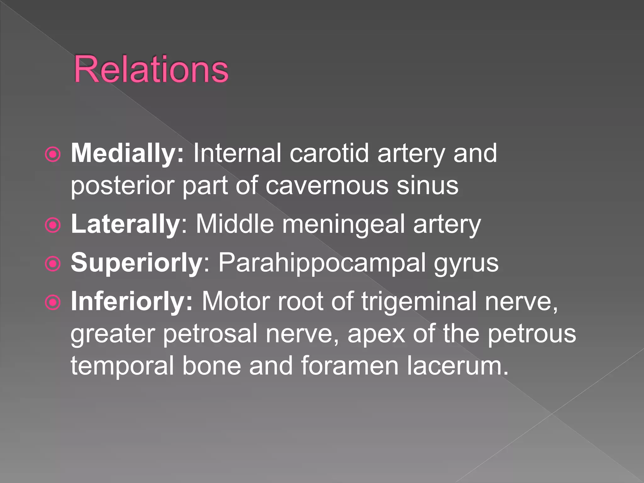 Trigeminal nerve ppt | PPTX