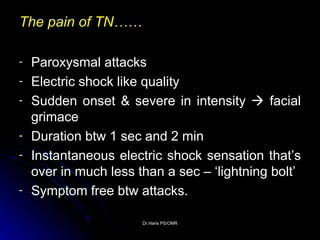 Trigeminal Neuralgia | PPT