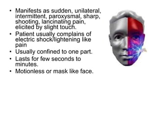 trigeminal neuralgia | PPTX