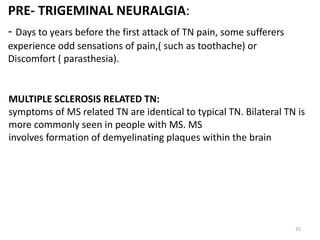 Trigeminal neuralgia | PPTX