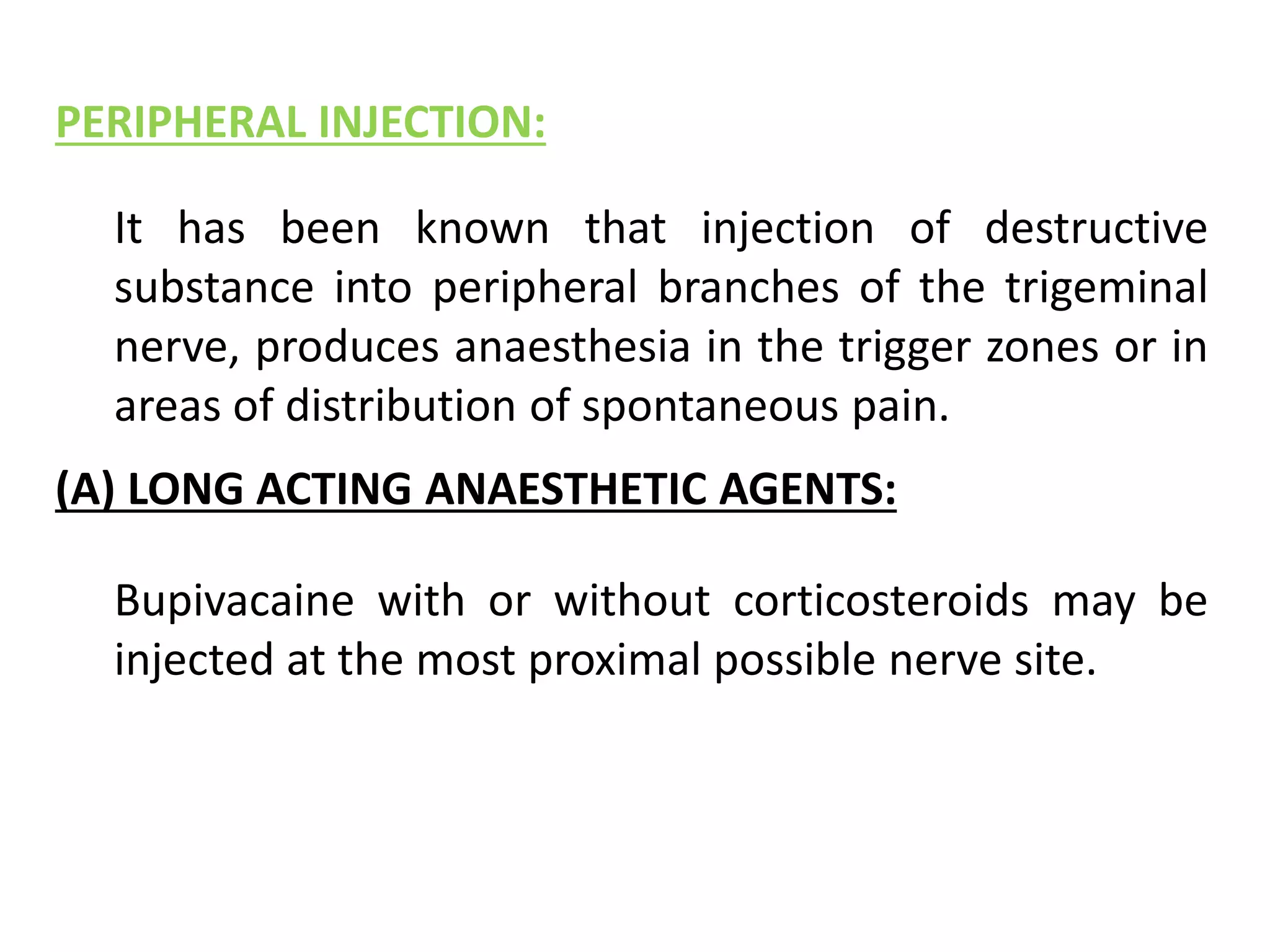 Trigeminal neuralgia in OMFS | PPT