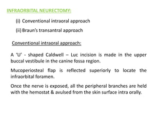 Trigeminal neuralgia in OMFS | PPT | Brain and Nervous System Disorders ...