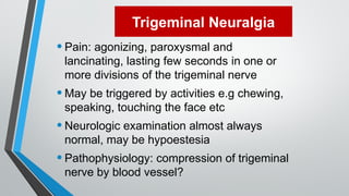 Trigeminal Neuralgia - Dr.Bnar Shawki Erbil con 2019.pptx