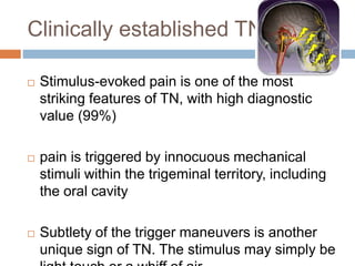 Trigeminal neuralgia new classification and diagnostic grading for | PPTX