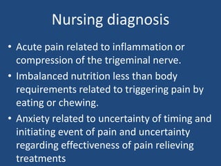 Trigeminal neuralgia dkg | PPT