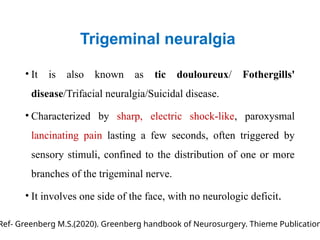 Trigeminal Neuralgia & Microvascular Decompression(MVD).pptx
