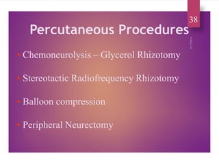 Trigeminal neuralgia praveen | PPTX