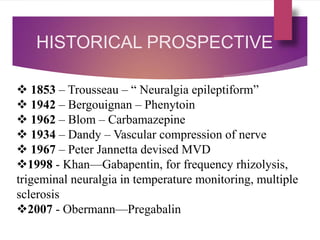 Trigeminal neuralgia praveen | PPTX