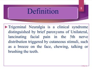 Trigeminal neuralgia praveen | PPTX