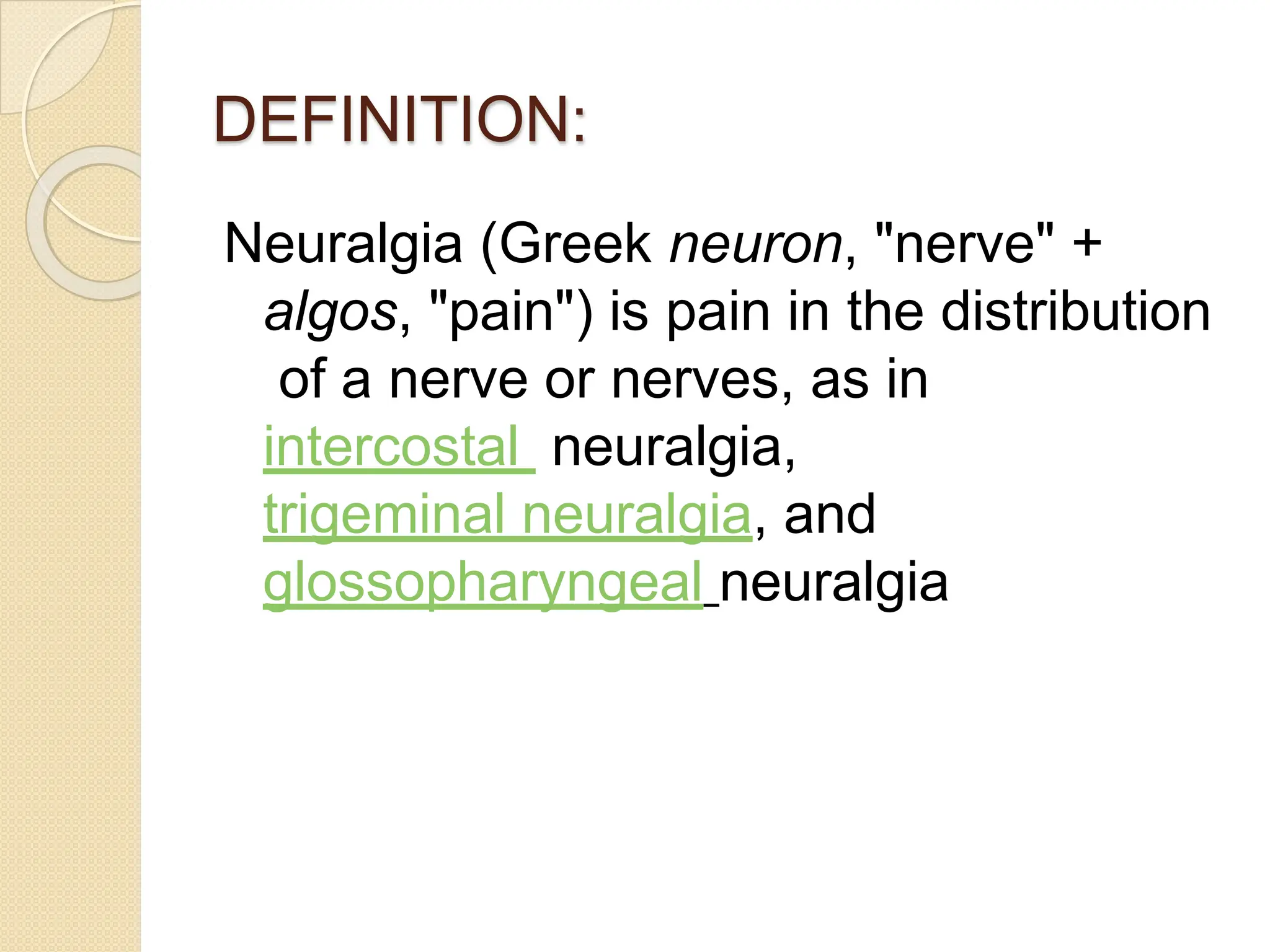 Trigemnal Neuralgia & Facial Nerve Paralysis.pptx | Brain and Nervous System Disorders ...