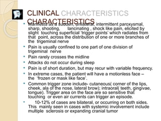 Trigemnal Neuralgia & Facial Nerve Paralysis.pptx